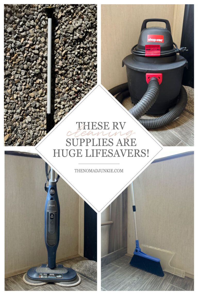 These RV Cleaning Supplies Are HUGE Lifesavers! - The Nomad Junkie ...
